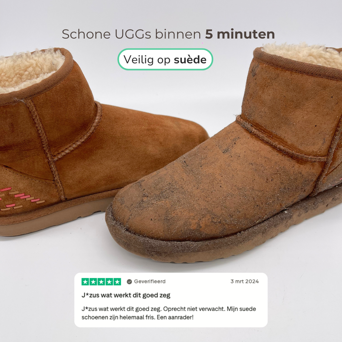 UGG’s schoonmaken: zo krijg je ze weer als nieuw